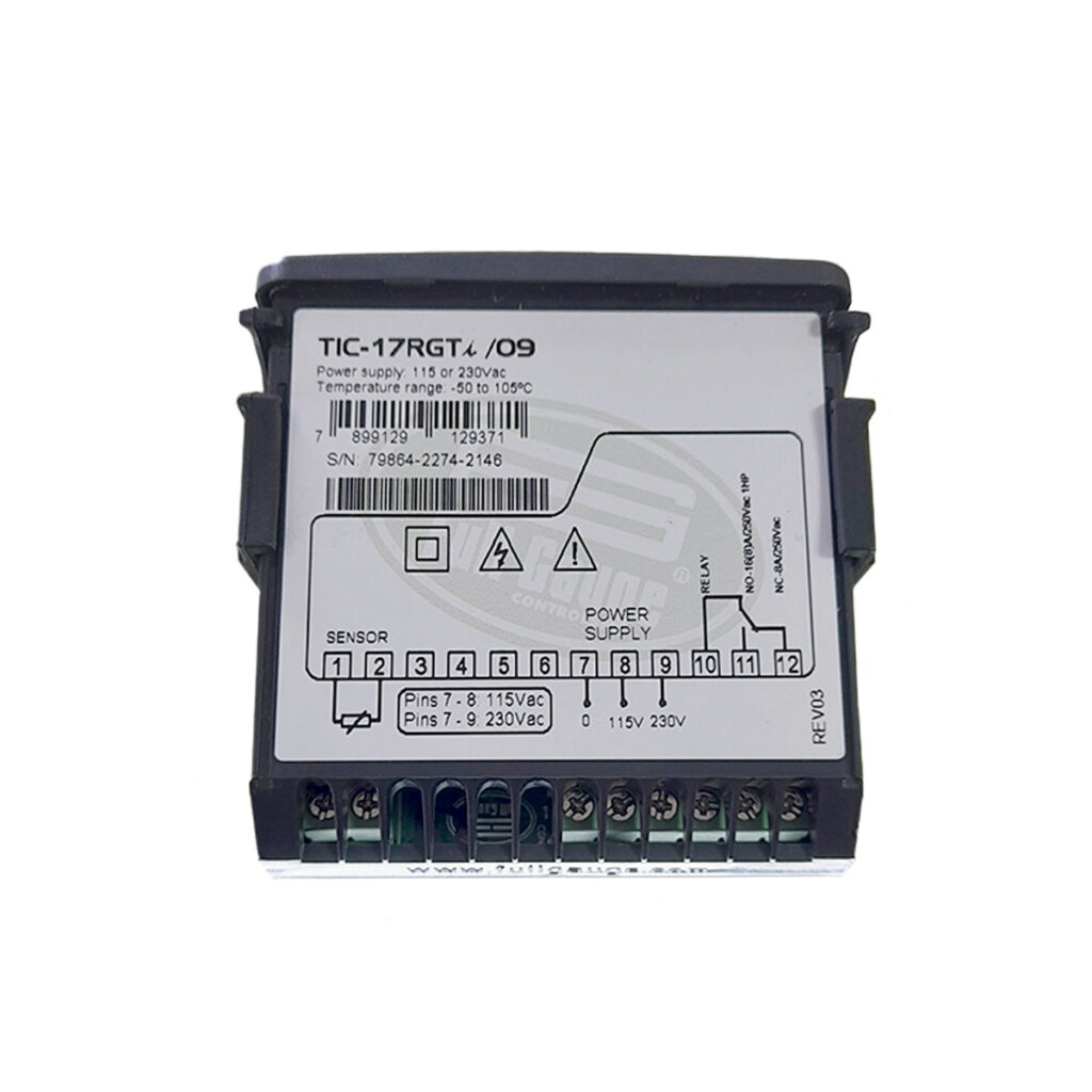 Controlador digital de temperatura TIC-17RGTi Full Gauge – Soluciones ...